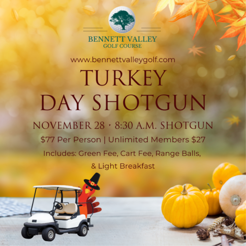 Turkey Day Shotgun – Bennett Valley & Iron & Vine